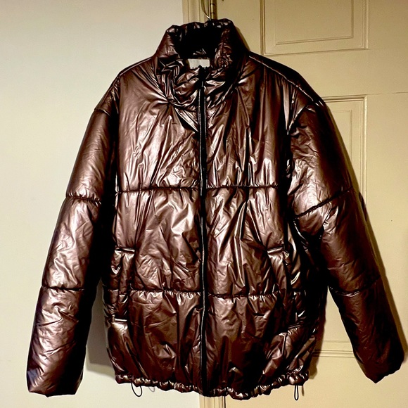 Jackets & Coats | Rose Gold Puffer Coat | Poshmark